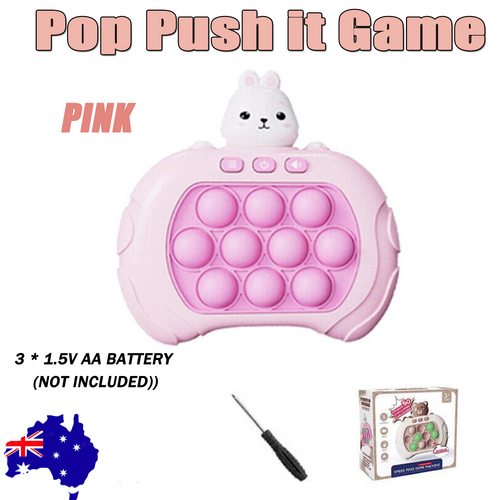 3 Types Pop Push it Game Controller Sensory Fidget Toy Electronic Whac