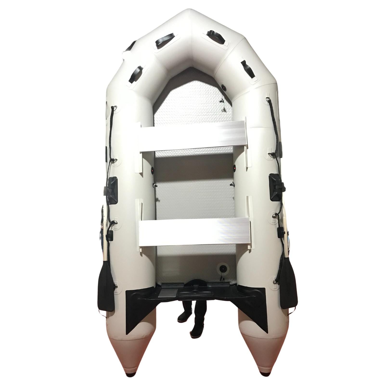 2.3M ( Grey ) Inflatable Boat Dinghy Tender Pontoon Rescue & Dive Boat