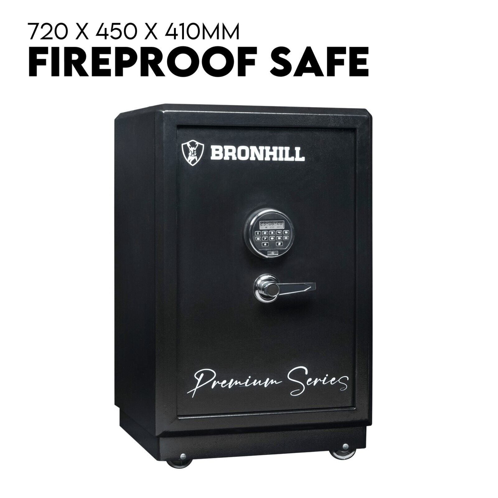 Digital Safe Safety Box Security Code Lock Box Fire Proof Heavy Duty 8