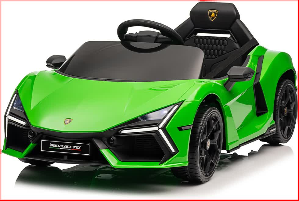 Lamborghini Revuelto Licensed Ride on 12V Remote Control Power Battery