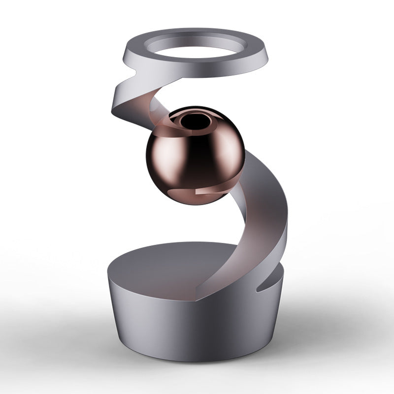 Desktop Levitating Gyro,Magnetic Floating Desk Toy for Stress Relief,