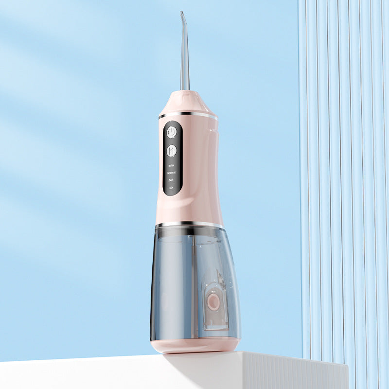 Portable Electric Oral Irrigator with 4 Nozzles 3 Pressure Modes - Pin