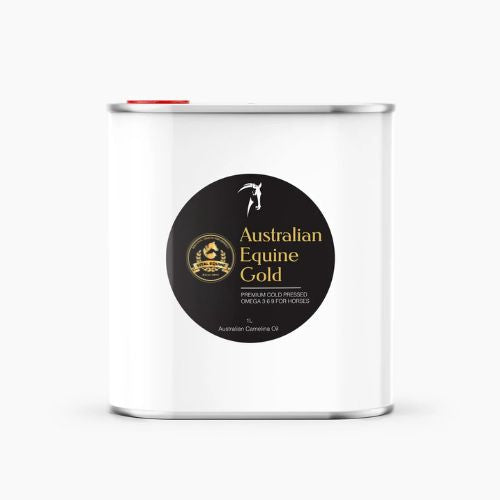Australian Equine Gold | Premium Cold Pressed Camelina Omega 3,6 & 9 O