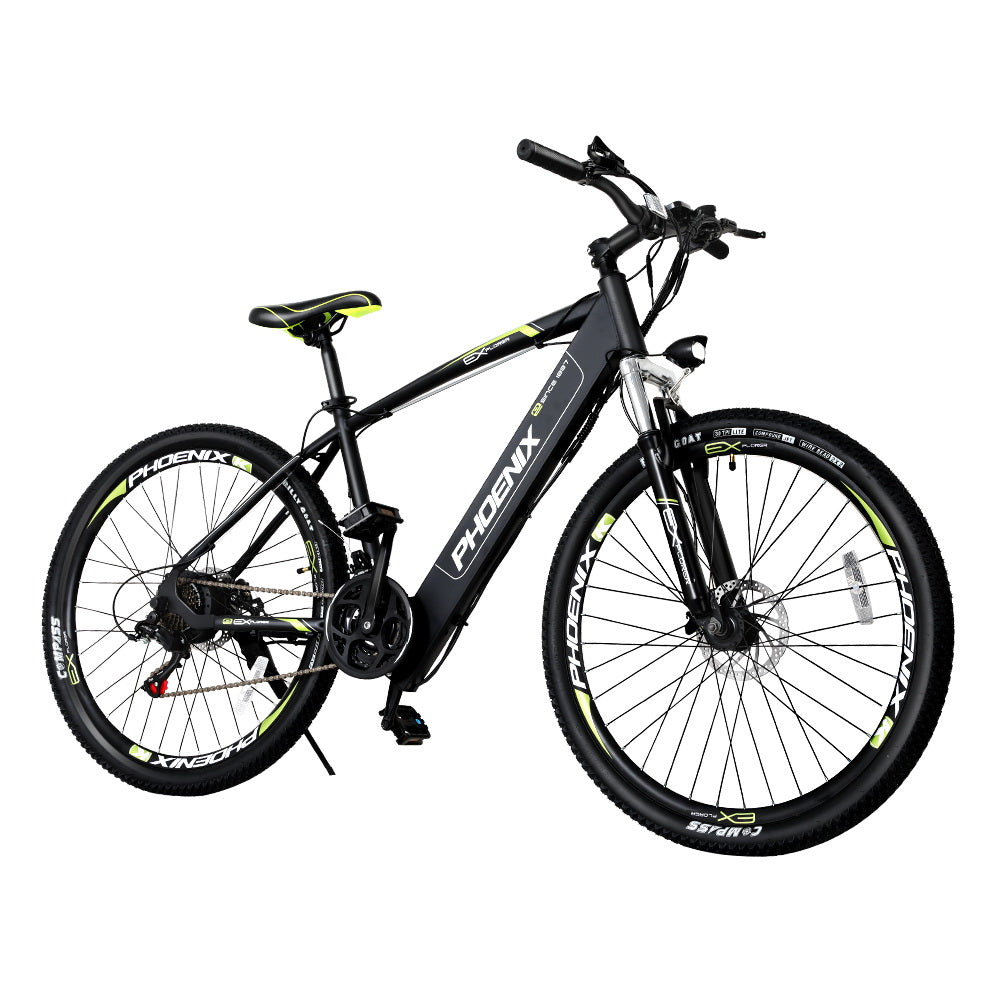 Phoenix 27.5 Inch Electric Bike Mountain Bicycle eBike Built-in Batter