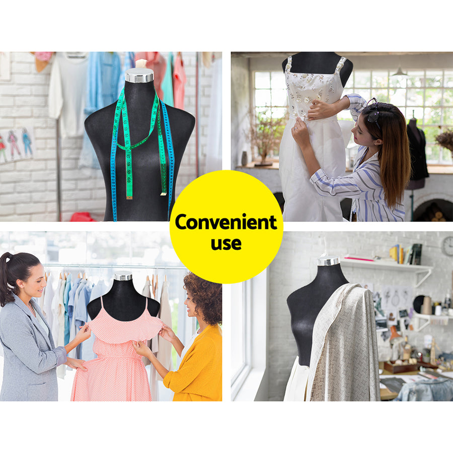 Embellir Female Mannequin Dummy Model Dressmaker Clothes Display Torso