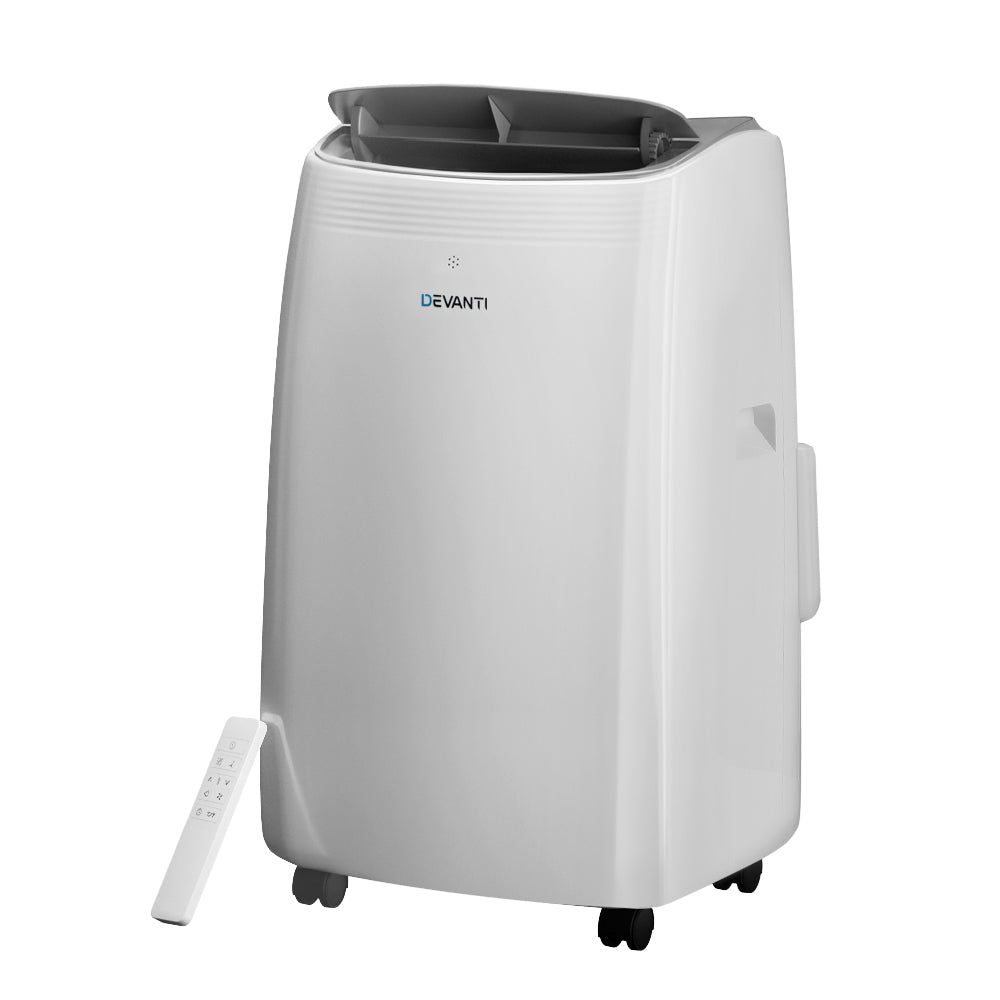 Devanti 12000BTU Portable Air Conditioner Cooling Mobile Fan Cooler Re