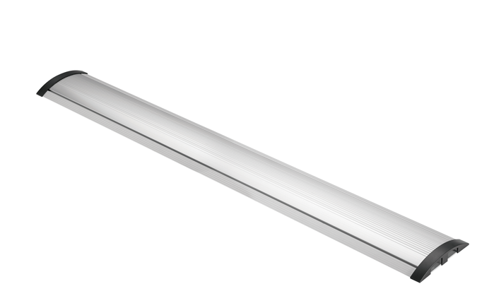 BRATECK Aluminum Floor Cable Cover - 1104x139mm Material:Aluminum,ABS