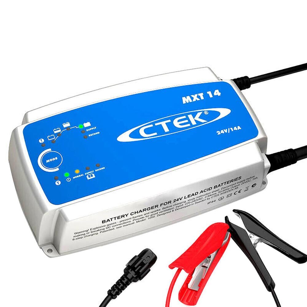 CTEK MXT14 24V 14A Smart Battery Charger 14Amp Bus Truck CV 8 Stage Wo