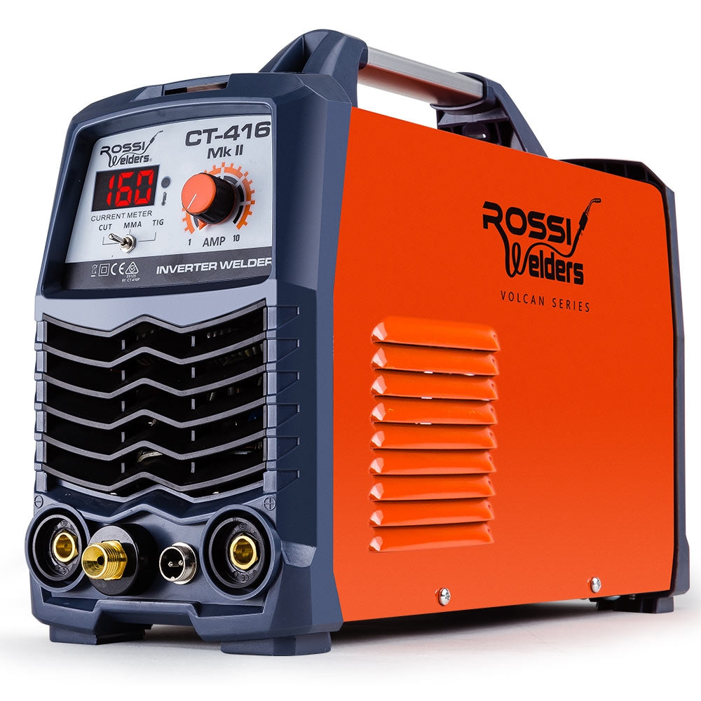 ROSSI CT-416 Welder Inverter TIG MMA ARC Plasma Cutter Welding Machine