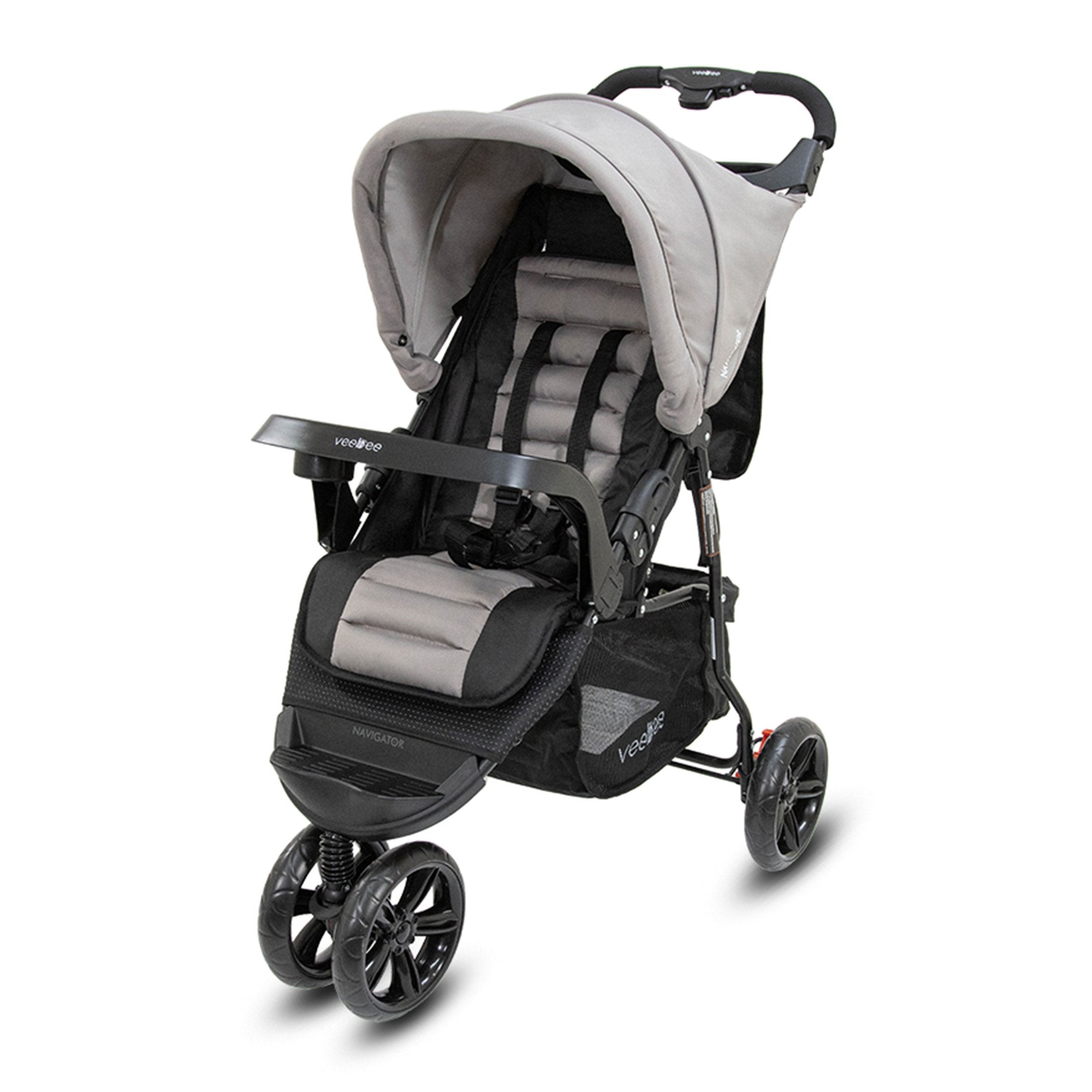 Veebee Navigator Stroller 3-wheel Pram For Newborns To Toddlers - Faun