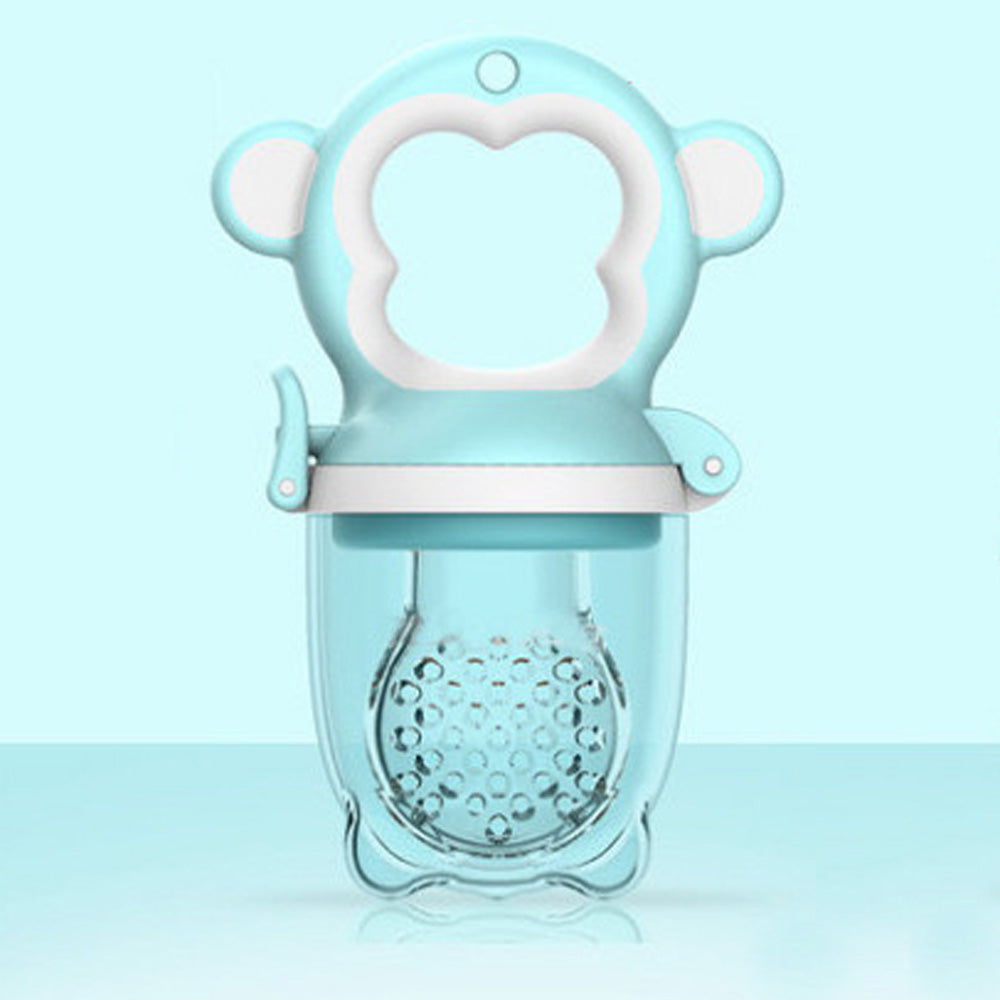 2 X Newborn Baby Food Fruit Nipple Feeder Pacifier Safety Silicone Fee