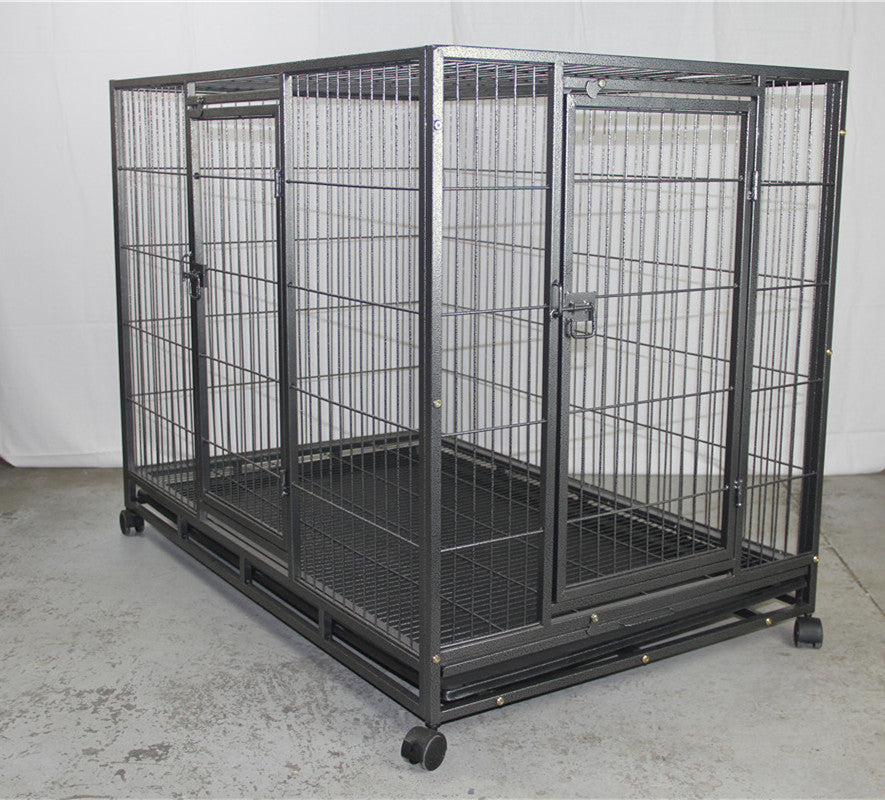 YES4PETS XL Pet Dog Cat Cage Metal Crate Kennel Portable Puppy Cat Rab
