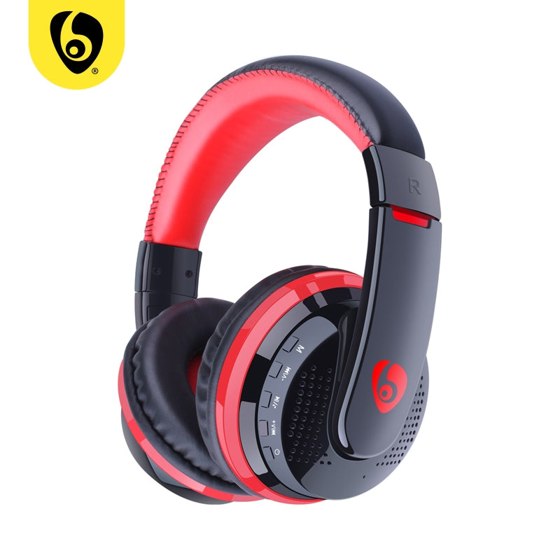 OVLENG MX666 Wireless Bluetooth Music Headphones with Mic Noise Cancel