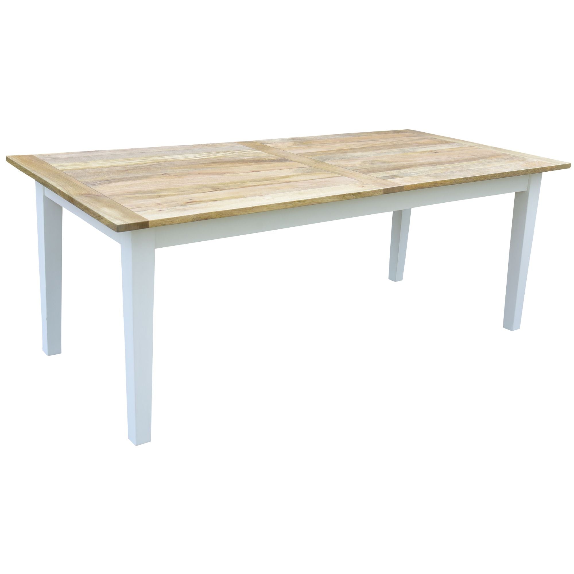 Lavasa Dining Table 170cm Solid Mango Wood French Provincial Farmhouse