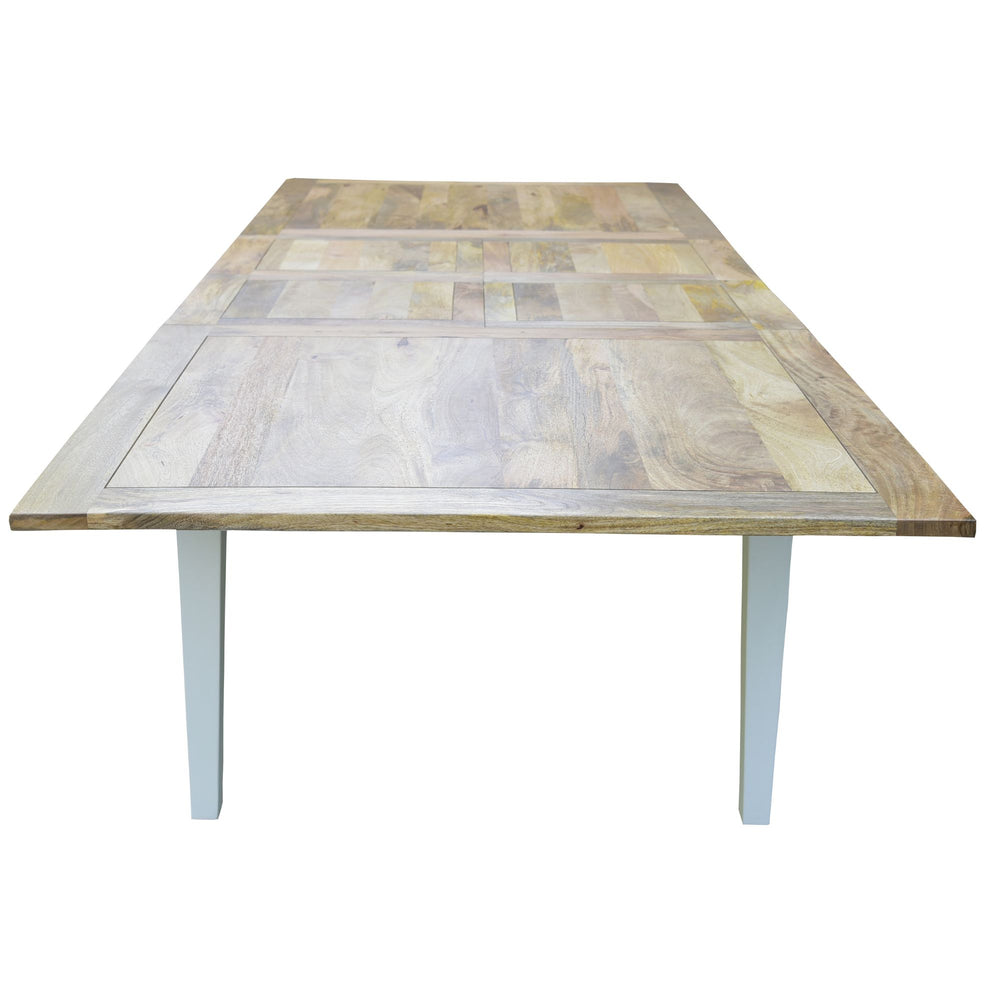 Lavasa Extendable Dining Table 210 - 310cm Mango Wood Modern Farmhouse