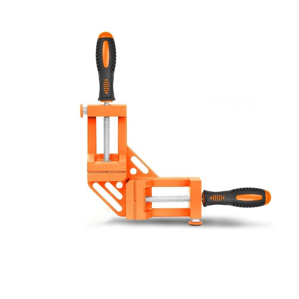 90° Degree Corner Clamp Welding Vice Woodworking Alloy Body With Quick