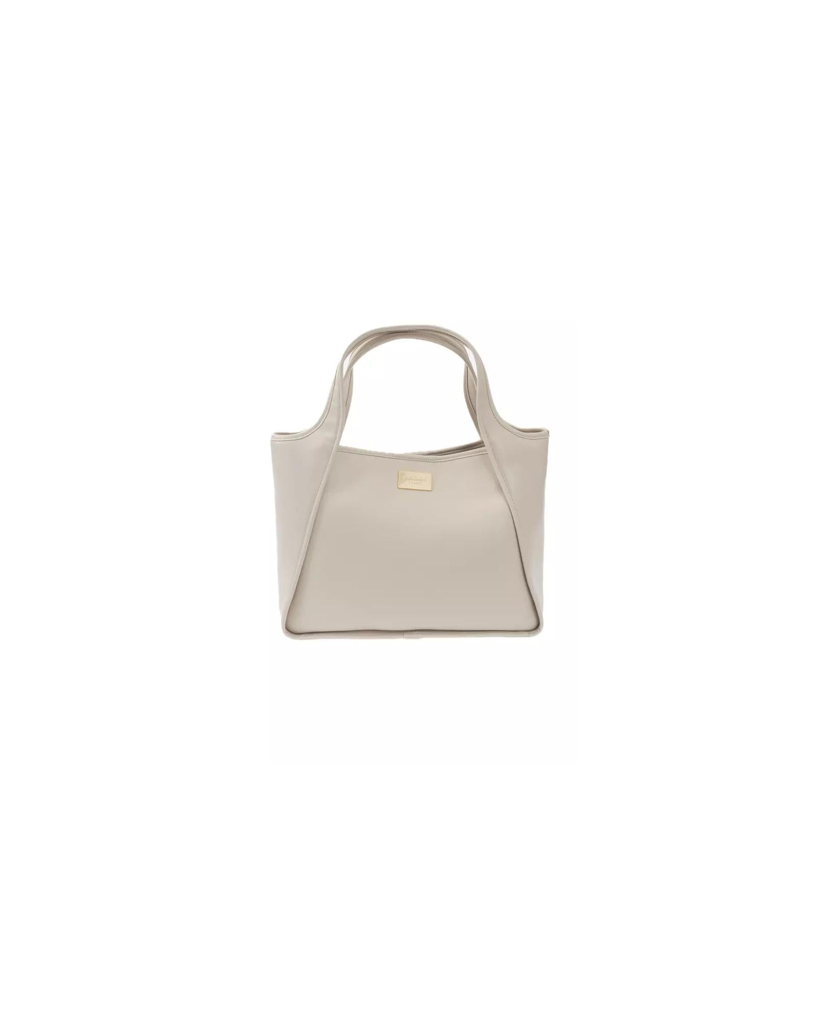 Magnetic Button Closure Logoed Lining Bag with Internal Compartments O