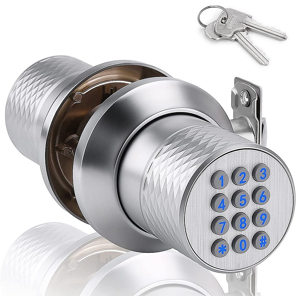 Digital Electronic Code Door Lock Keyless Entry Keypad Programmable Lo